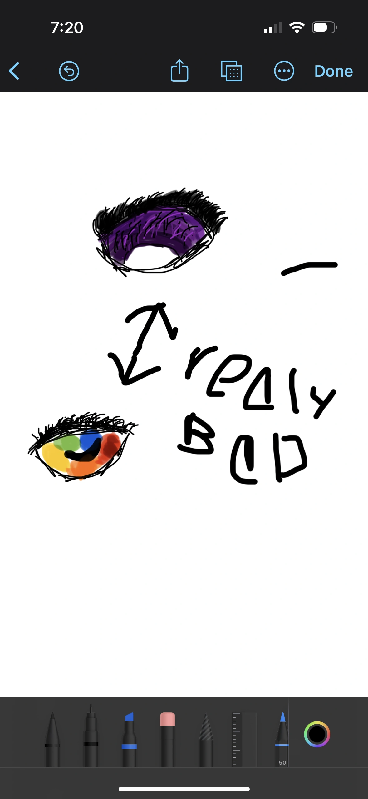 I’ve recently been obsessed with drawing eyes | Fandom