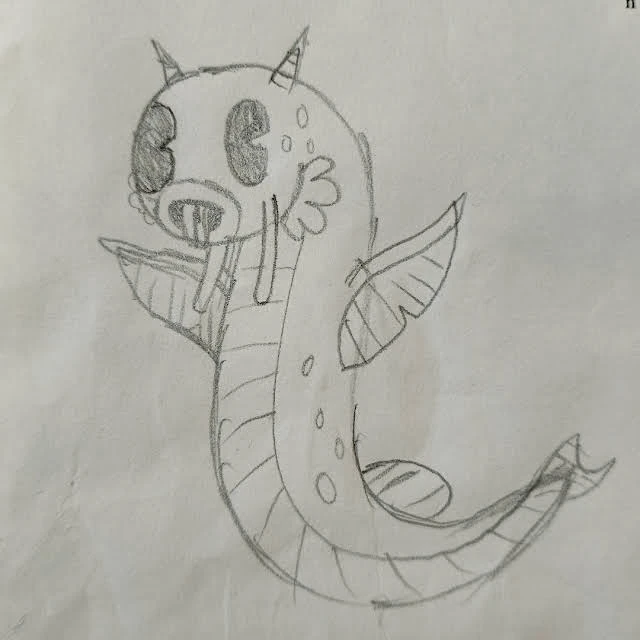 I thought I should draw Sea Monster Bubbles before I start drawing his corrupted version | Fandom