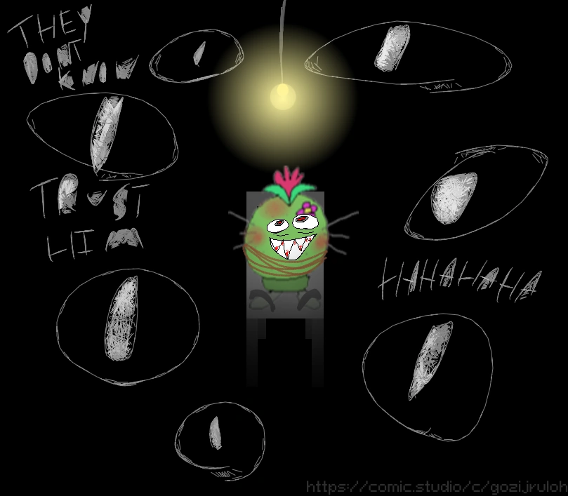 blud think he scary | Fandom