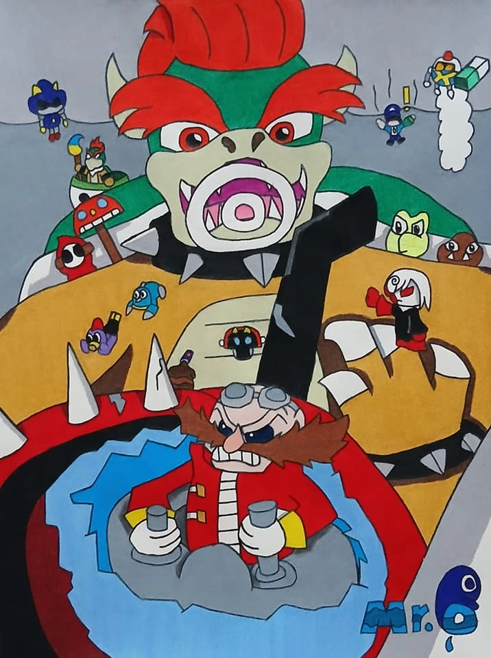 Bowser vs Doctor Eggman Fan Art! | Fandom