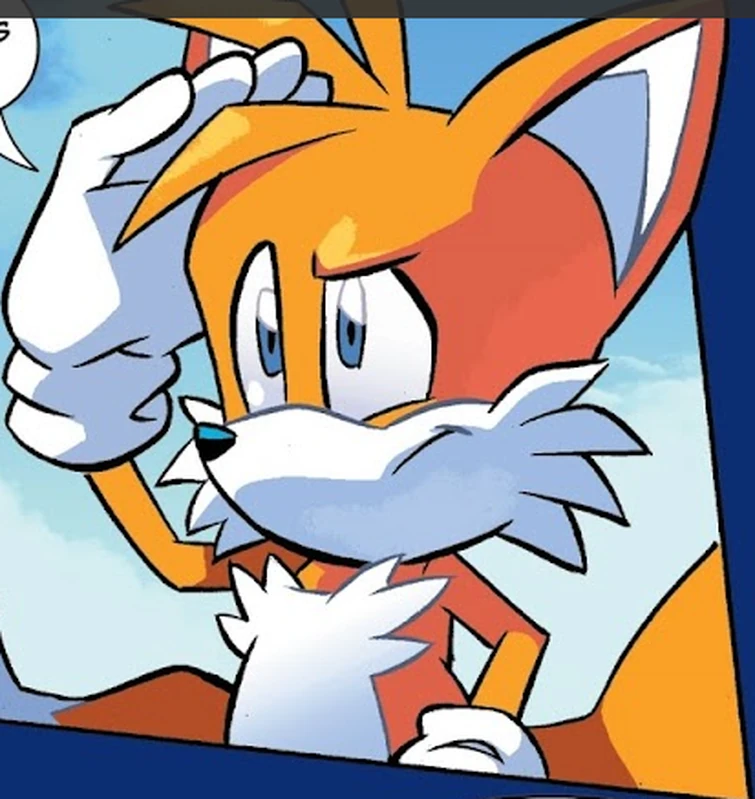 from now on I shall try to use Sonic reaction images from the comics ...