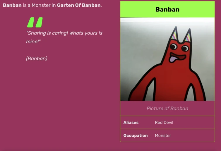 Original Banban Page | Fandom