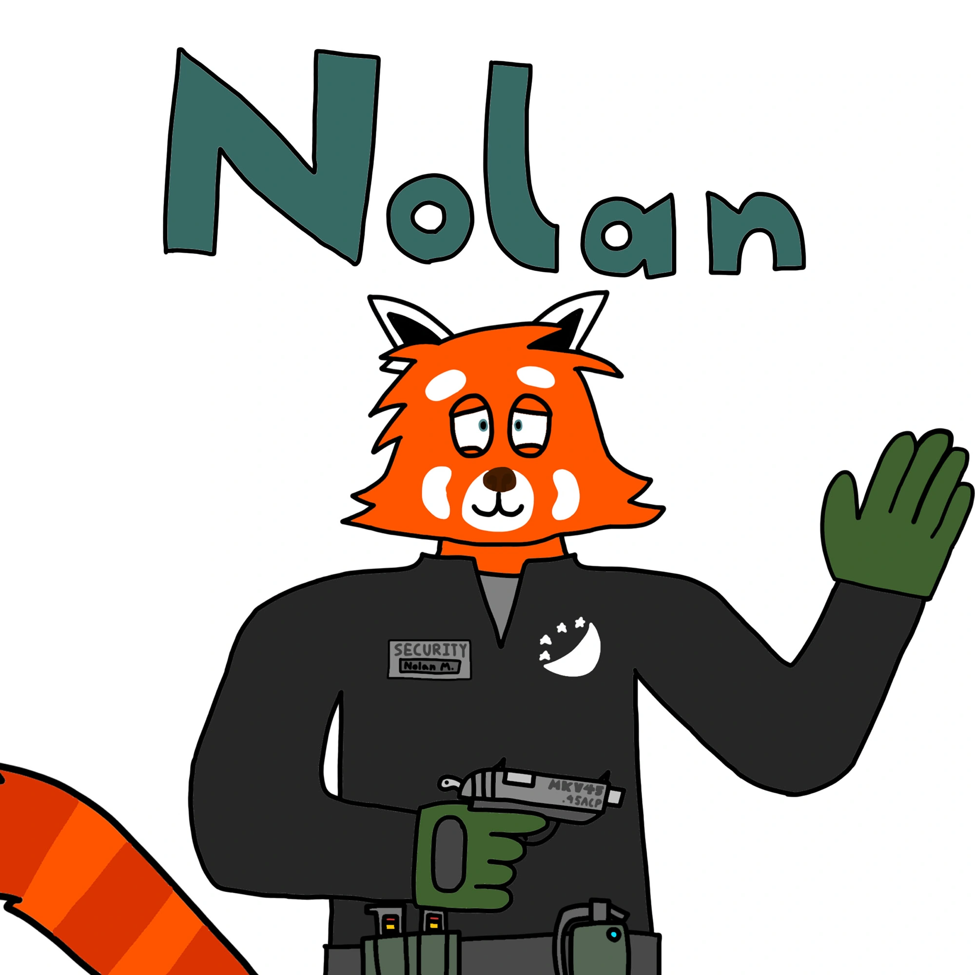 My drawing of Nolan from [CLASSIFIED]. What do you think? | Fandom