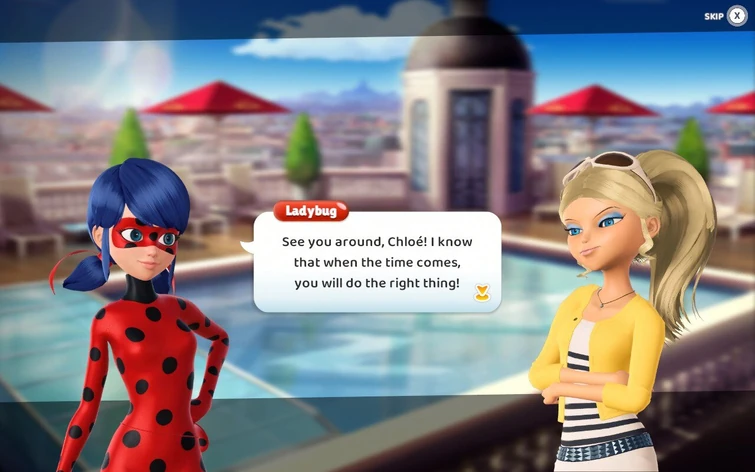 The talk between Ladybug and Chloe… | Fandom