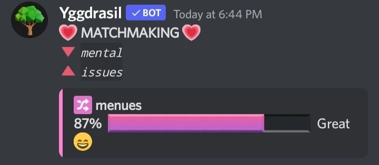 Random discord bot matches | Fandom