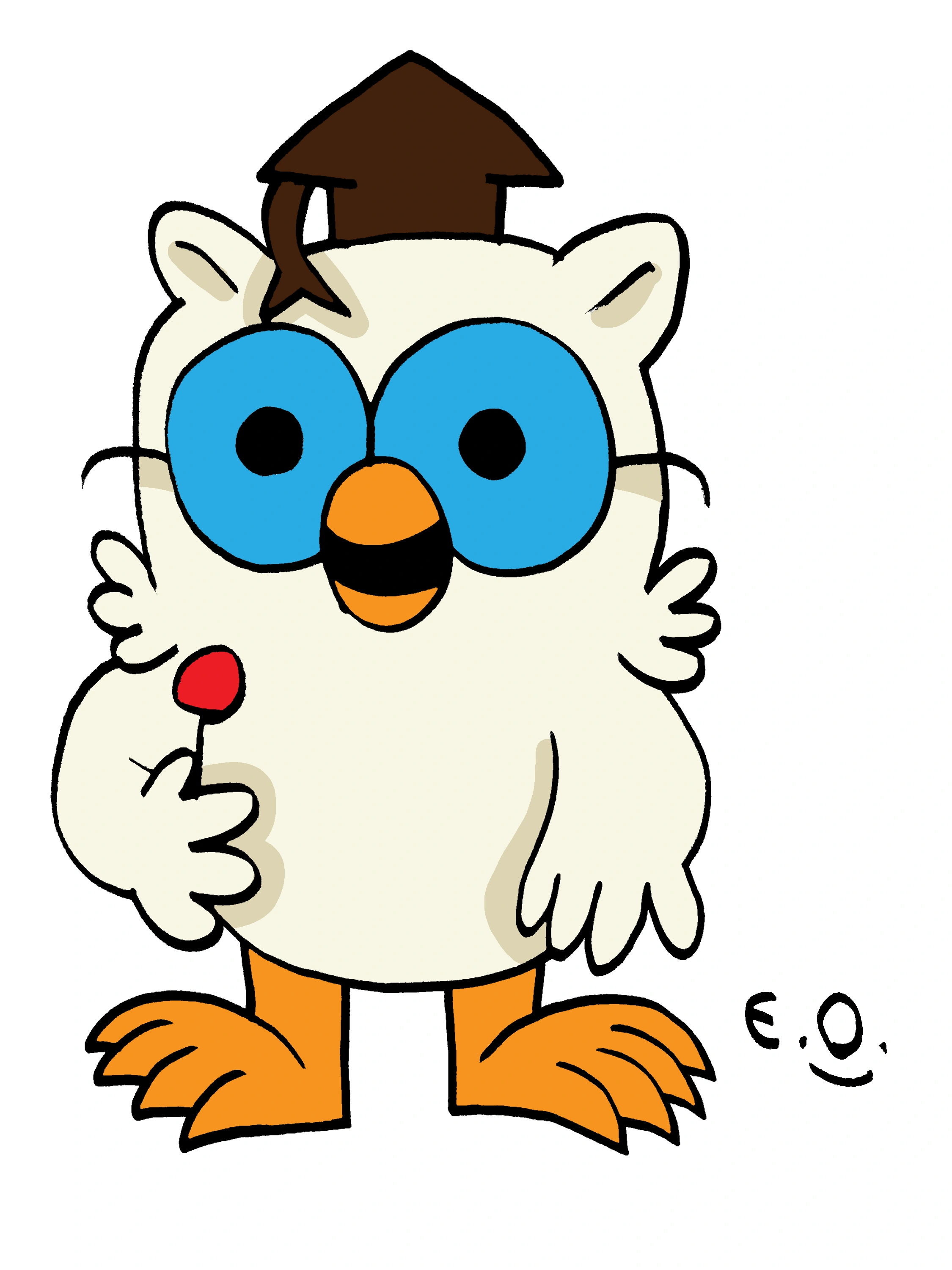My drawing of the Tootsie Roll owl | Fandom