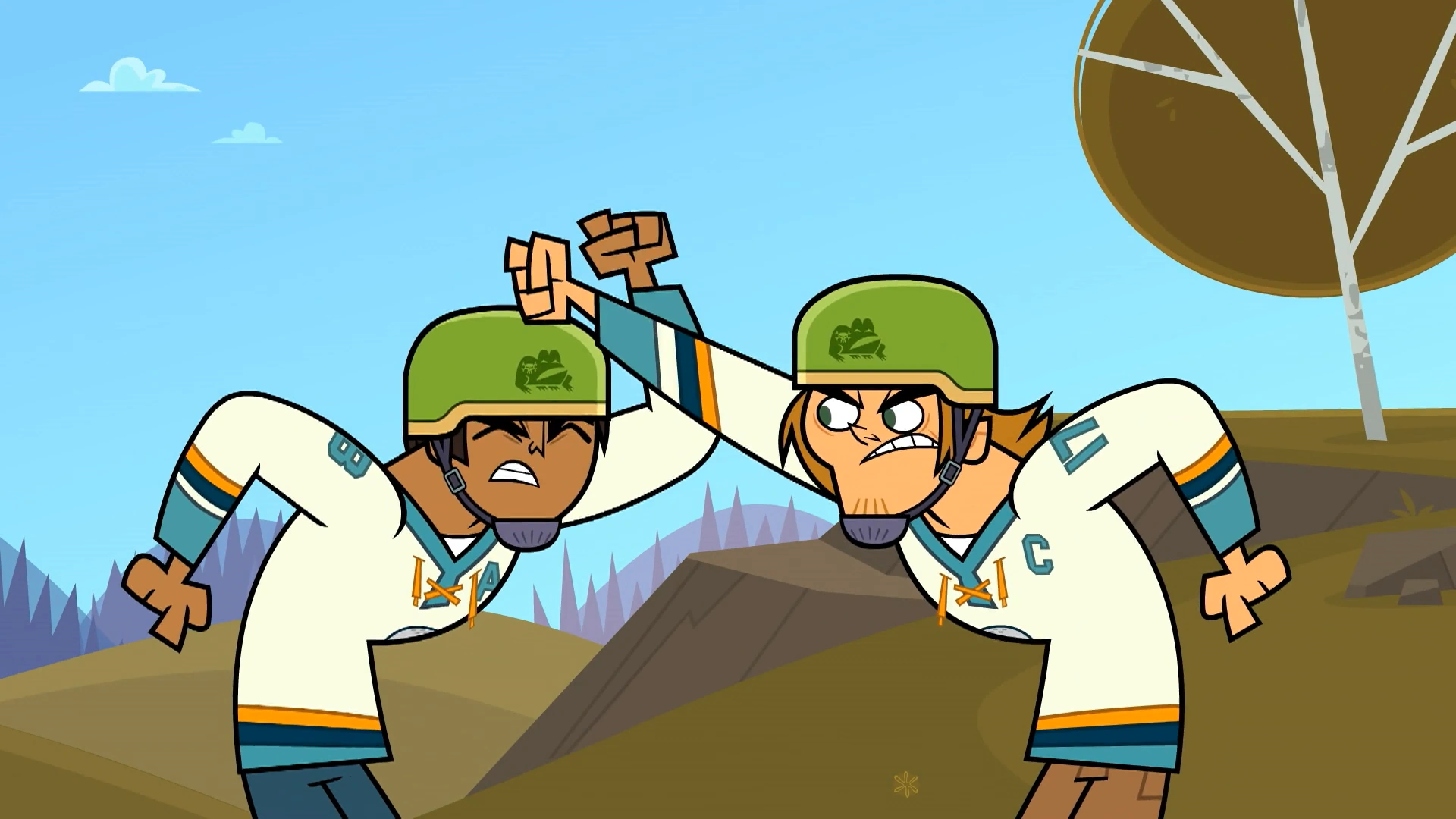 Some funny shots with Wayne and Raj, because again, why not | Fandom