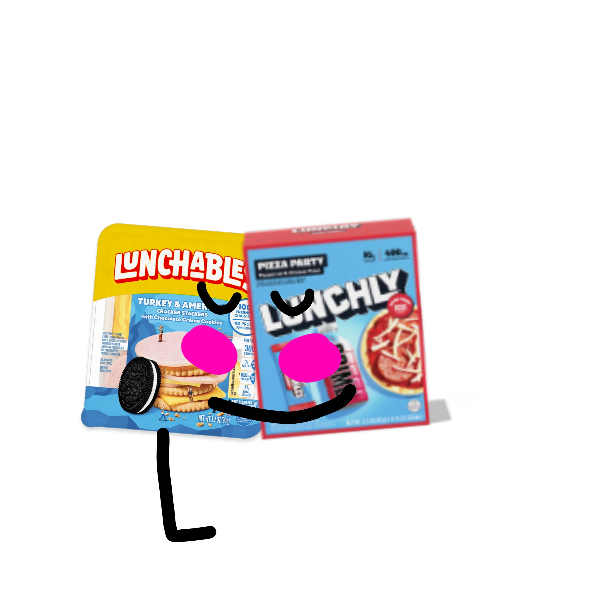 If someone makes fanart of lunchly and Lunchables I will do anything 😍😍 ...