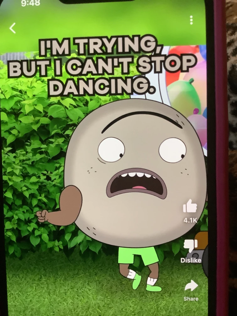 What is rock dancing to? (Wrong answers only) | Fandom