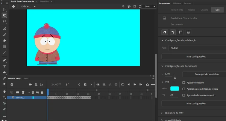 I have been working on my South Park rigs from adobe animate again | Fandom