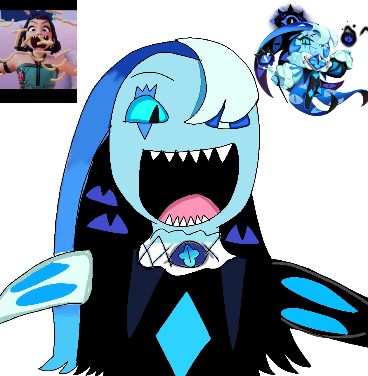 Shadow milk with extremely sharp teeth (kpdh refrence) | Fandom