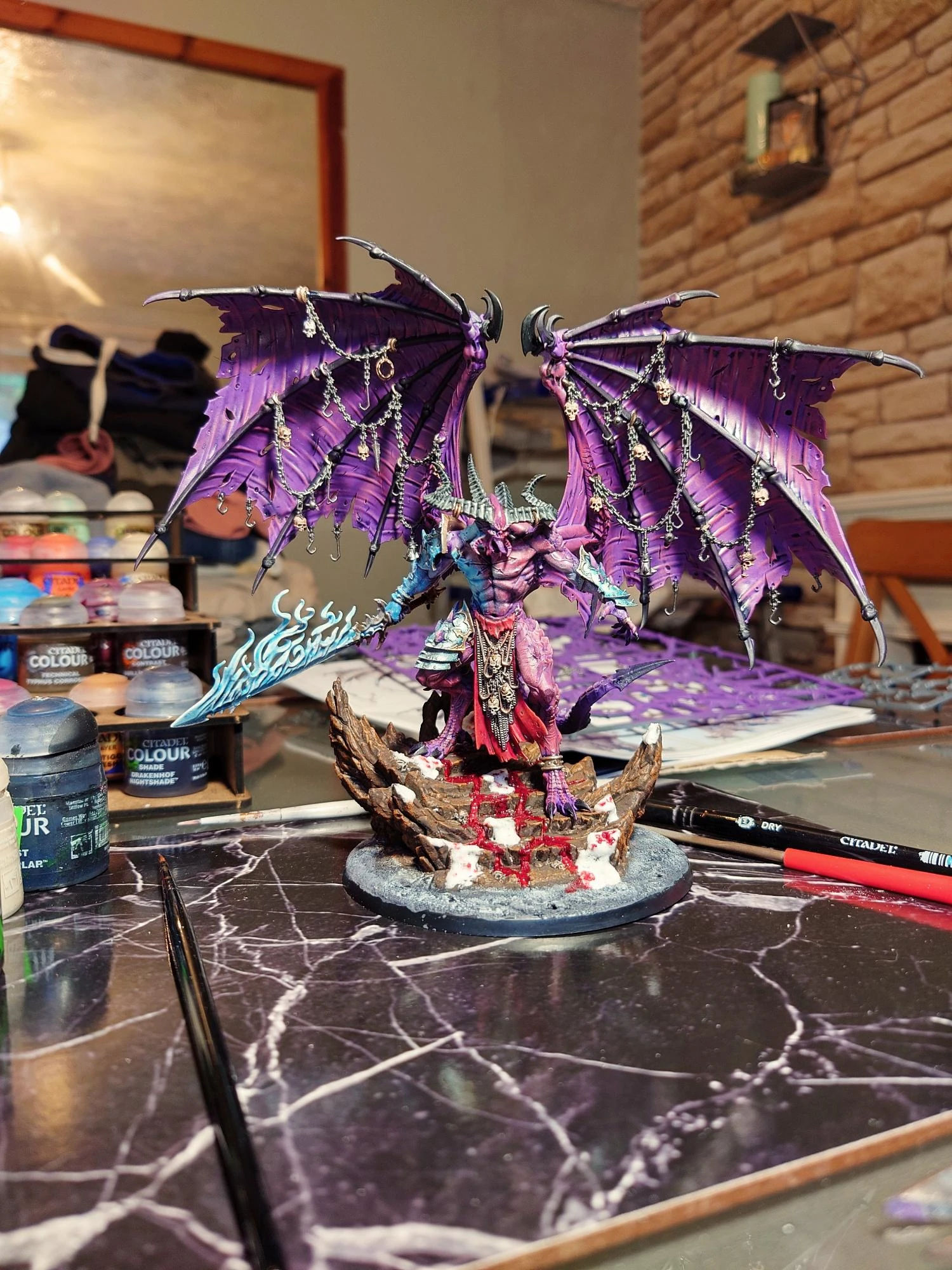 Belakor finally done first time doing a glowing affect by hand what you ...