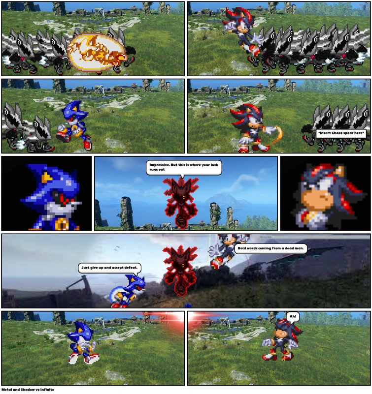 Metal and Shadow vs Infinite part 1 | Fandom
