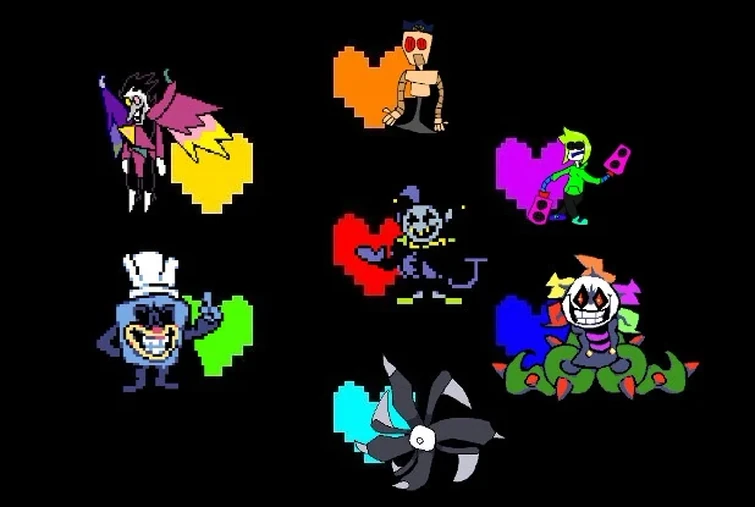 Hihi !!! *throws these Deltarune ocs at you* | Fandom