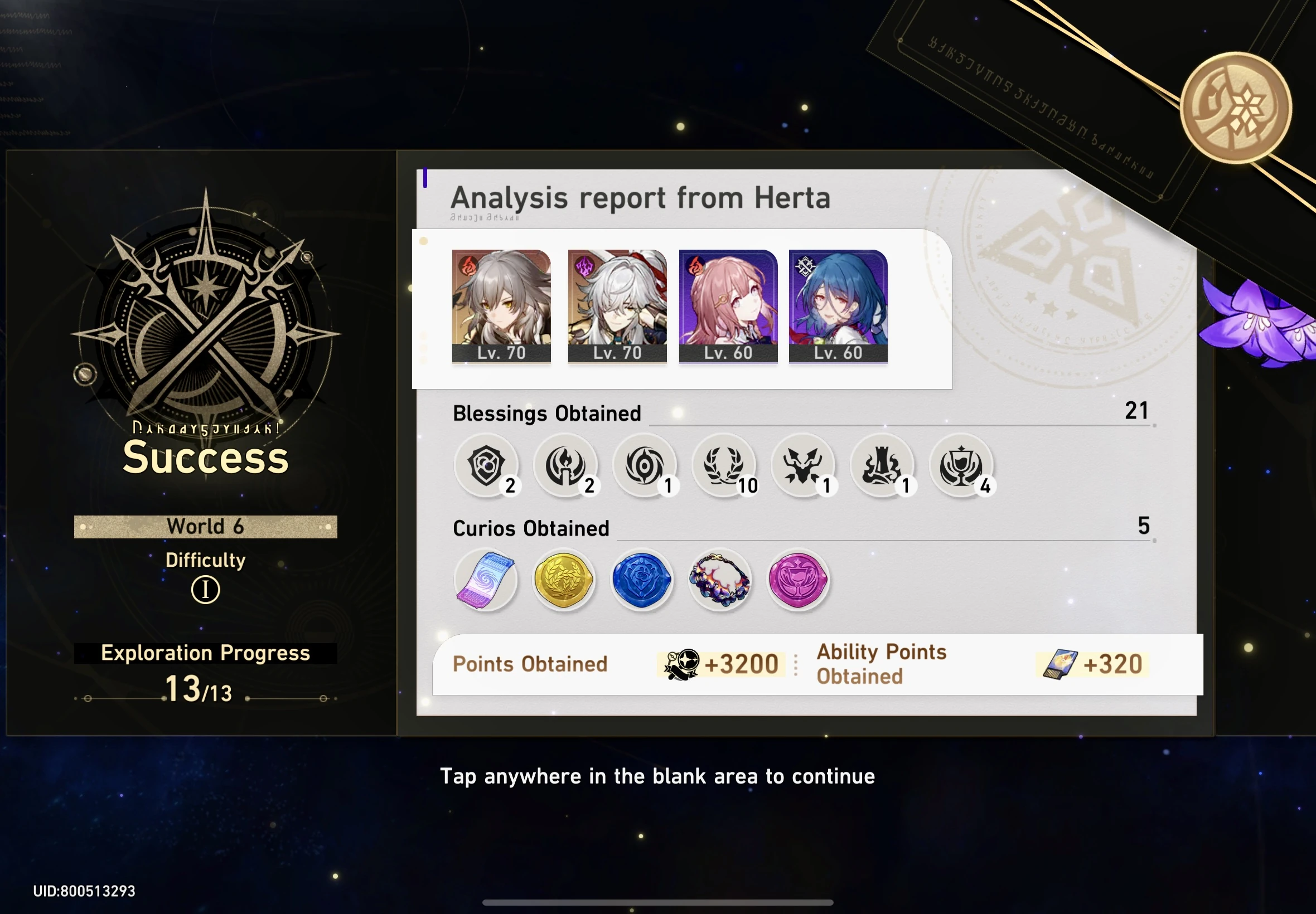 I did it! Simulated Universe World 6! Thank you for everyone who helped ...