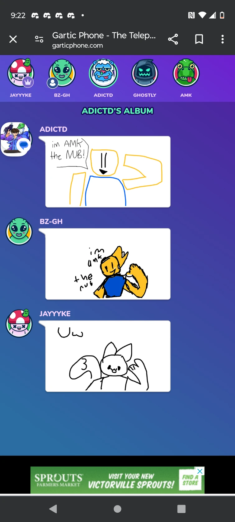 Everything I got from the gartic session | Fandom