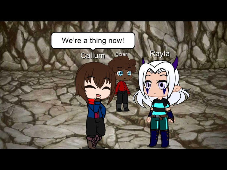 I have Gacha and made a few character so here are my favourite scenes ...