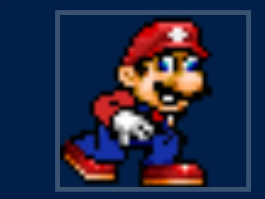 Is this literally an actual frame in Mario’s walking animation in MTT 2 ...