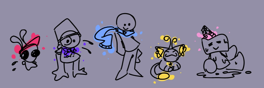 Doodled A Few Npcs Fandom