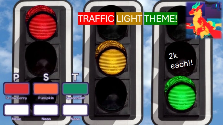 traffic light theme!! | Fandom