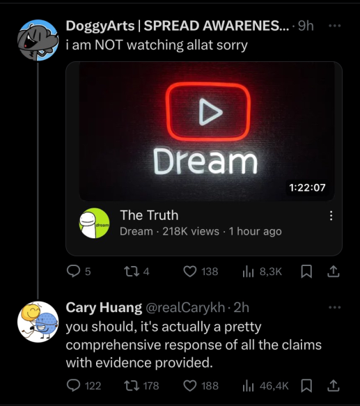 carykh defends Dreem | Fandom