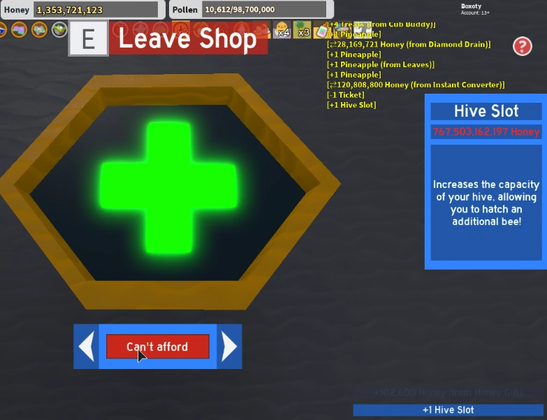 48th hive slot and 2T total honey! | Fandom