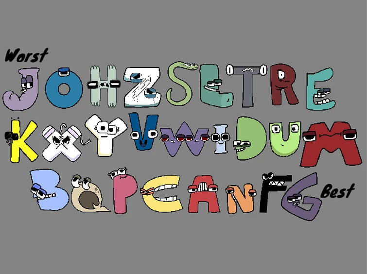 Alphabet Lore Worst To Best | Fandom