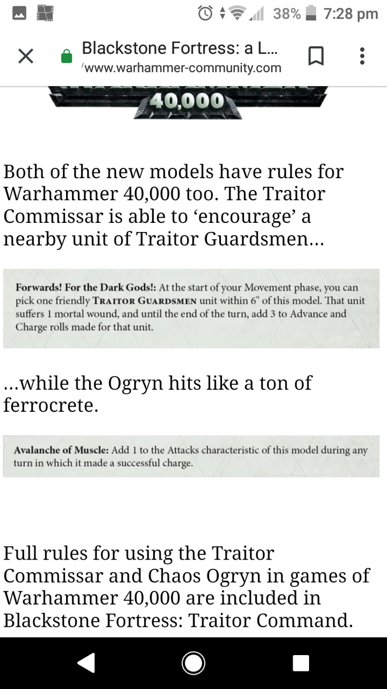 Traitor guardsmen? | Fandom