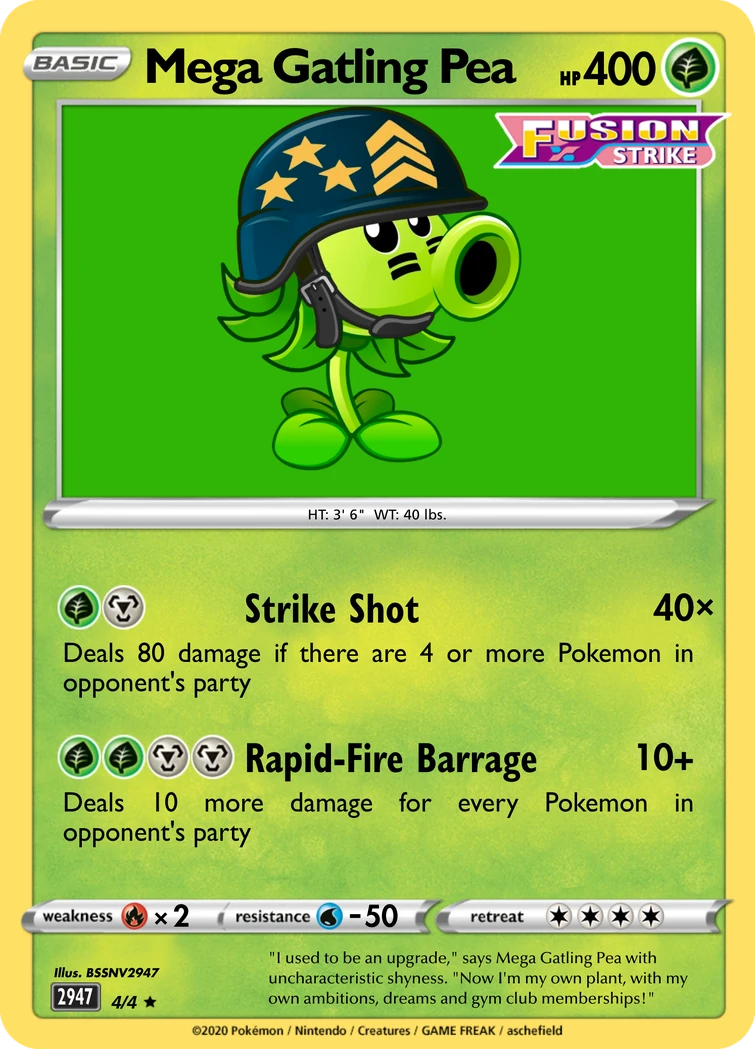 Made my favorite plants into pokemon cards | Fandom