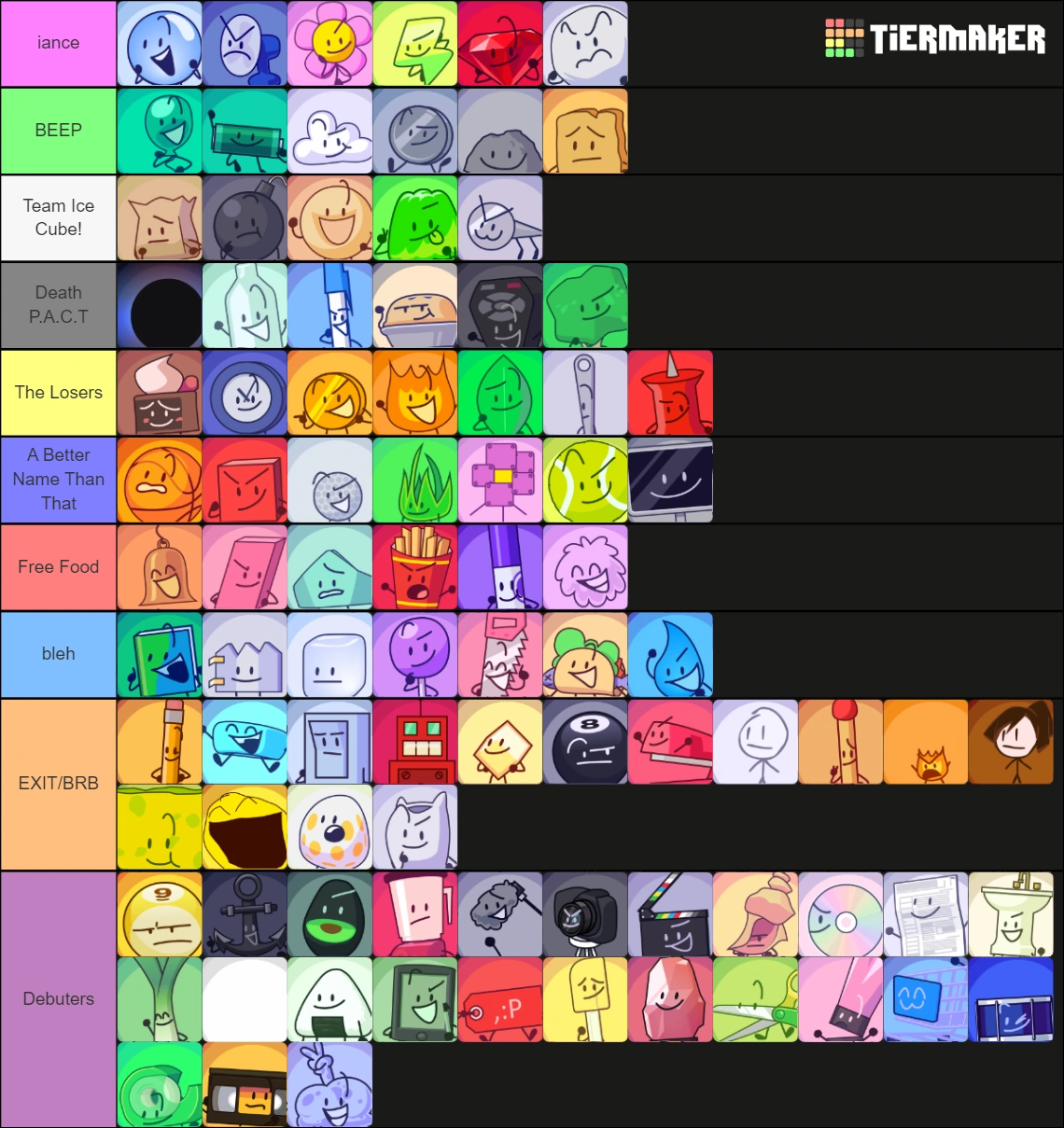 BFB 20 But No Split (Control Your Inmunity) | Fandom