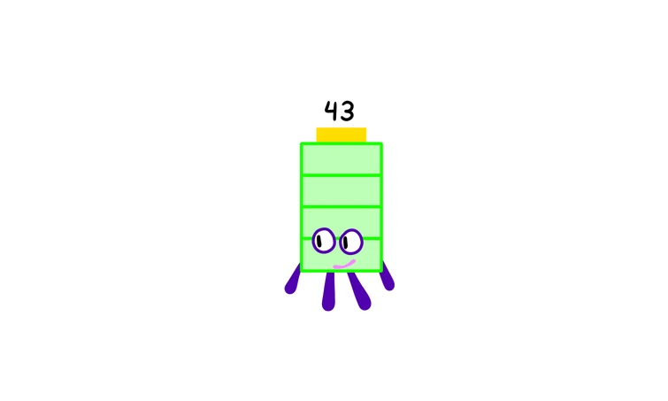 My Fanmade Numberblock Forty-Three | Fandom