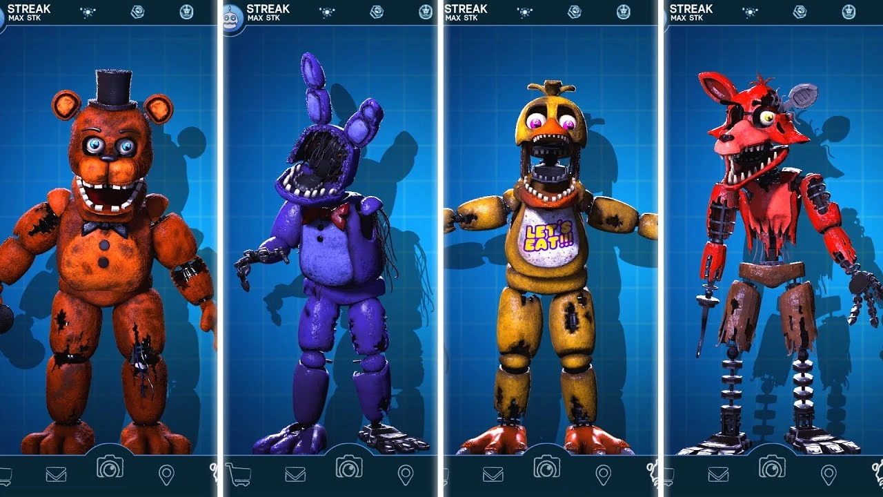 If the Withered Animatronics were in Fnaf AR :) | Fandom