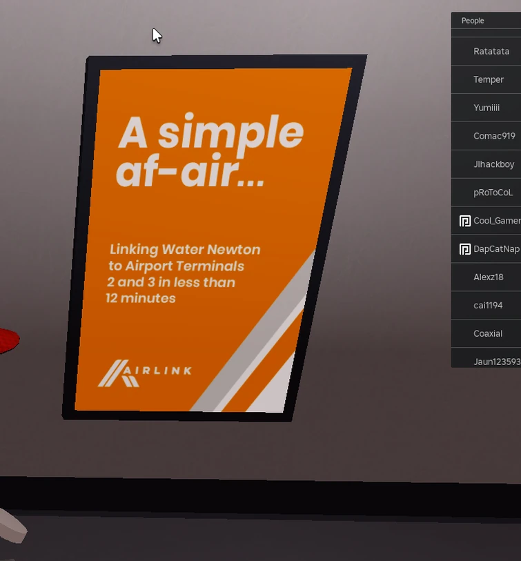 I know this is dumb but, why is Water Newton In Airlink, Can someone please explain?? | Fandom