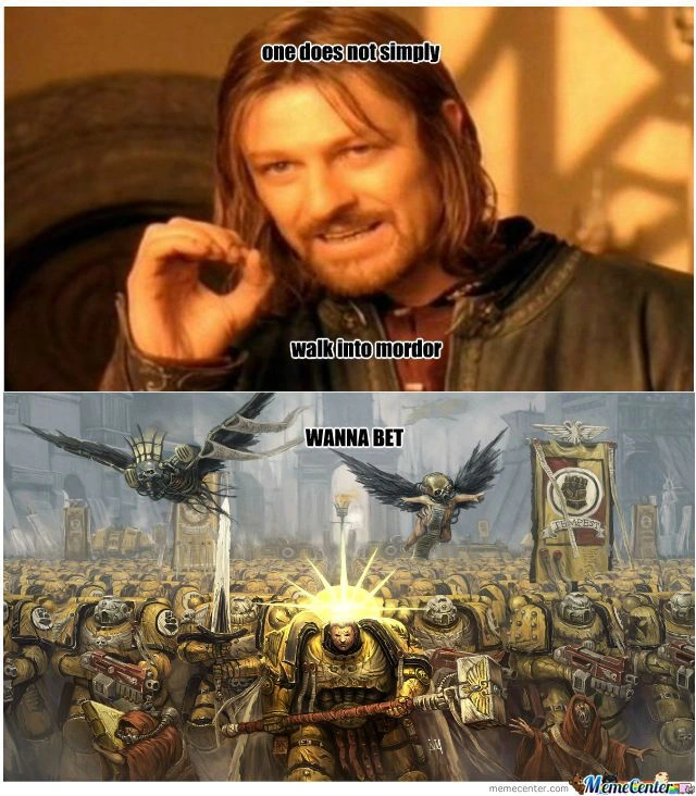 One does not simply walk into Mordor | Fandom