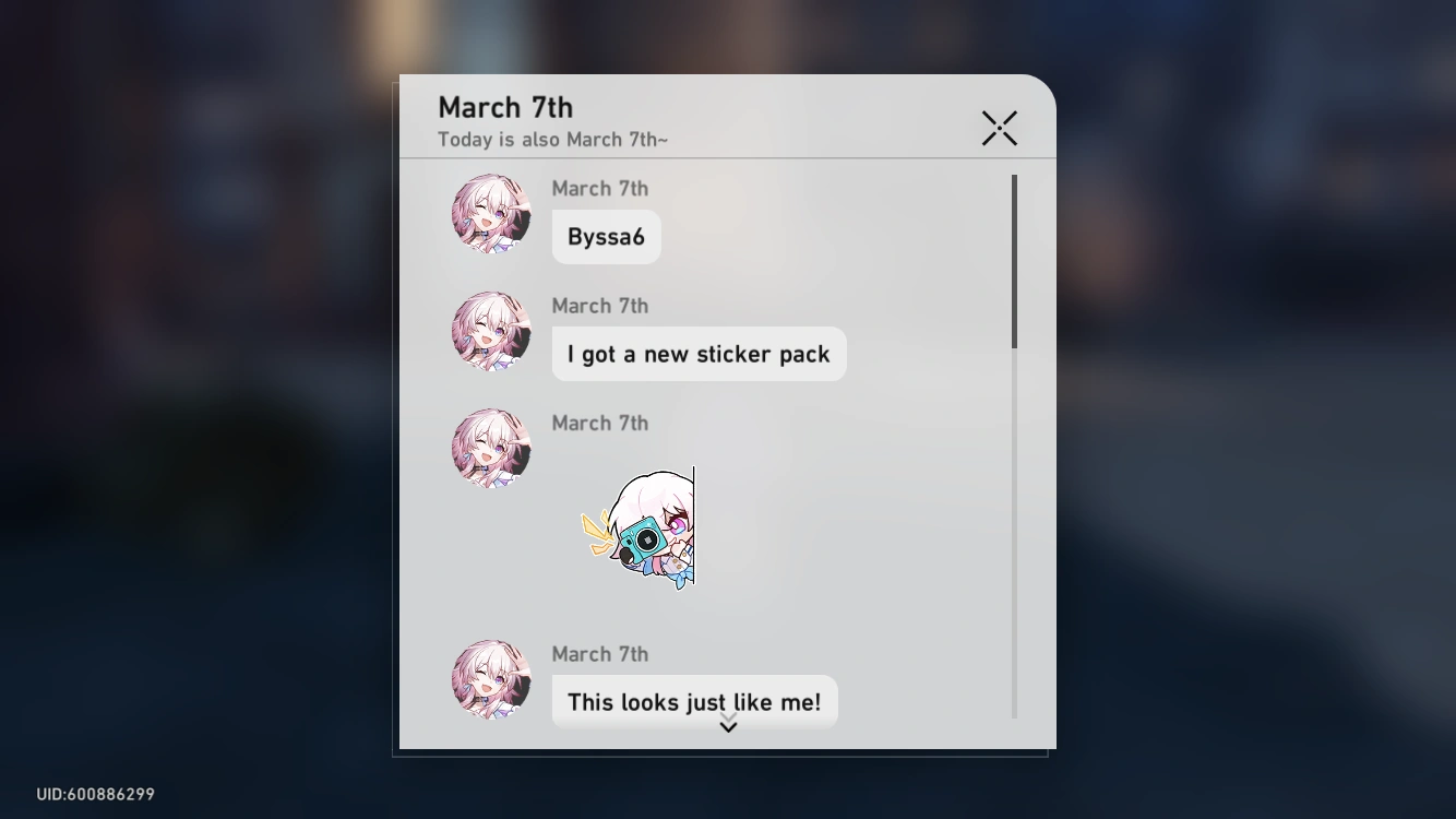 March 7th my beloved | Fandom