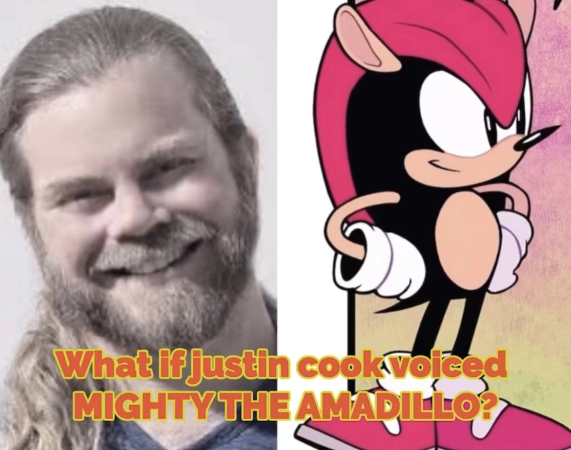 What if Justin cook voiced mighty the armadillo? Coming this Saturday ...