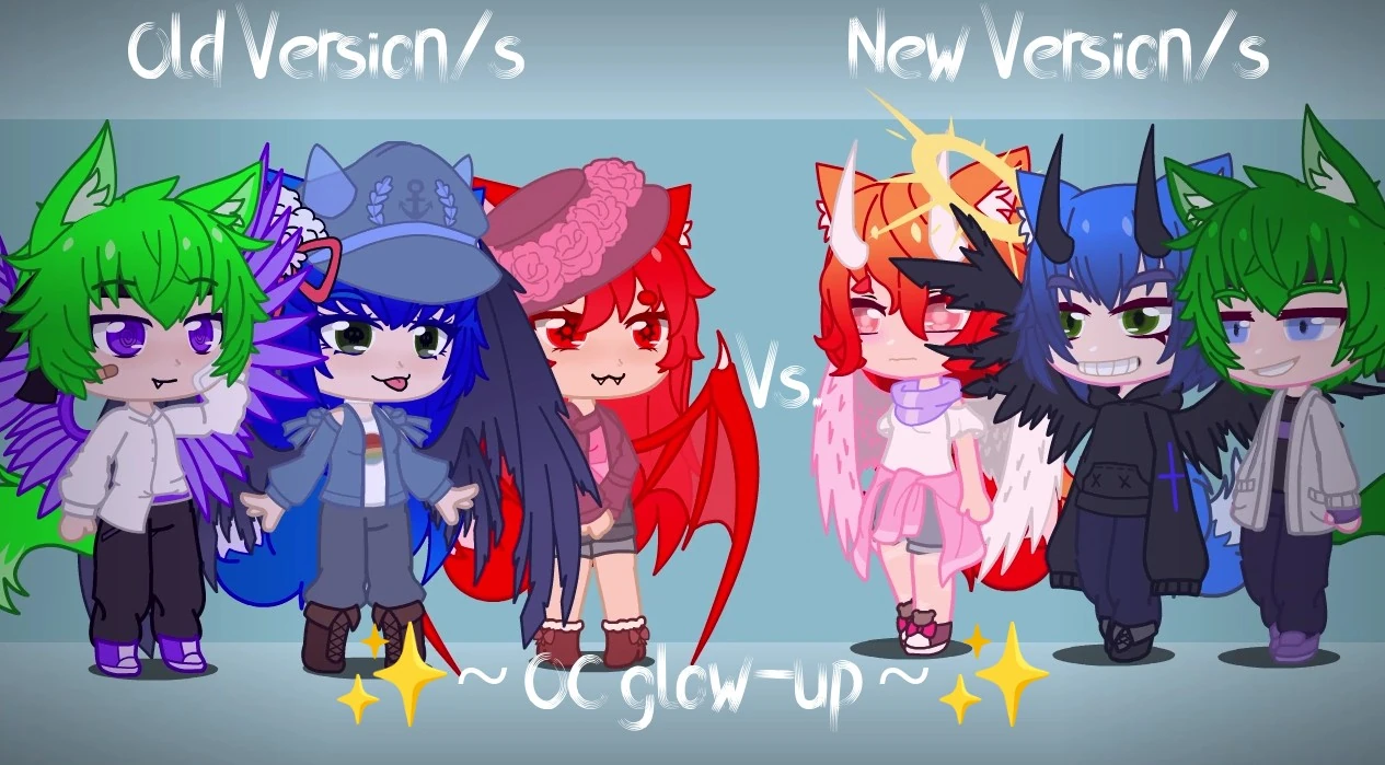 a bunch of OC glow ups~ | Fandom
