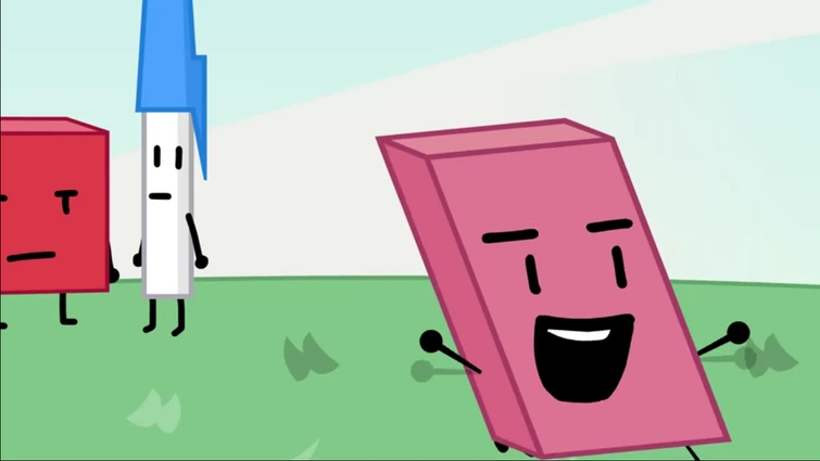 finding object show characters irl pt. numbero uno - eraser | Fandom