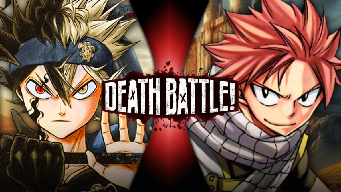 Asta vs Natsu (Black Clover vs Fairy Tail) | Fandom