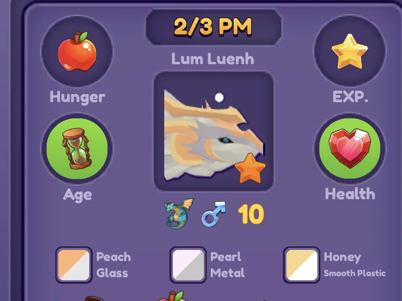 trading/selling NM 2/3 peach MS lum | Fandom