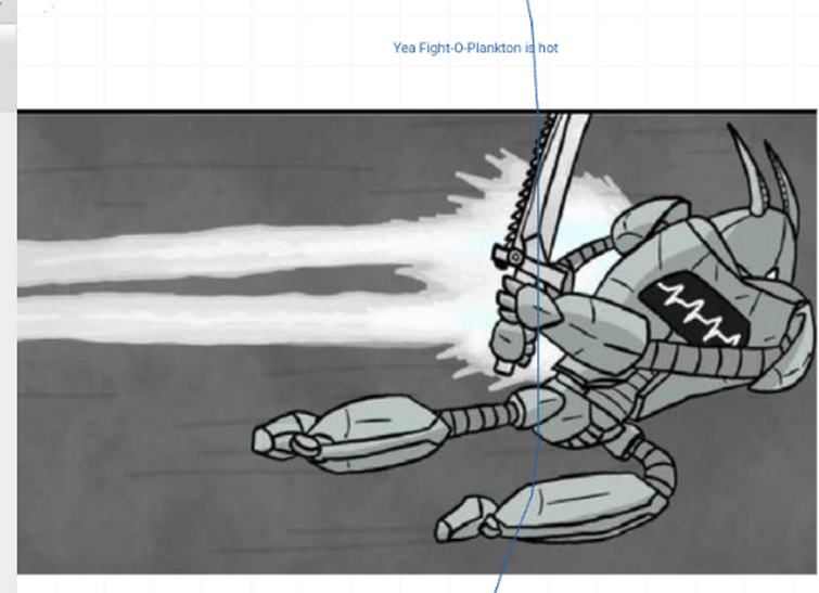 The Fight O Plankton Aka Hot Fandom