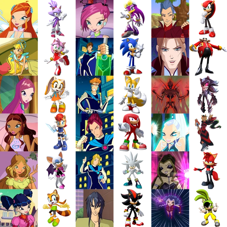 Sonic Characters as Winx Club Characters (P.S., Today’s My Birthday ...