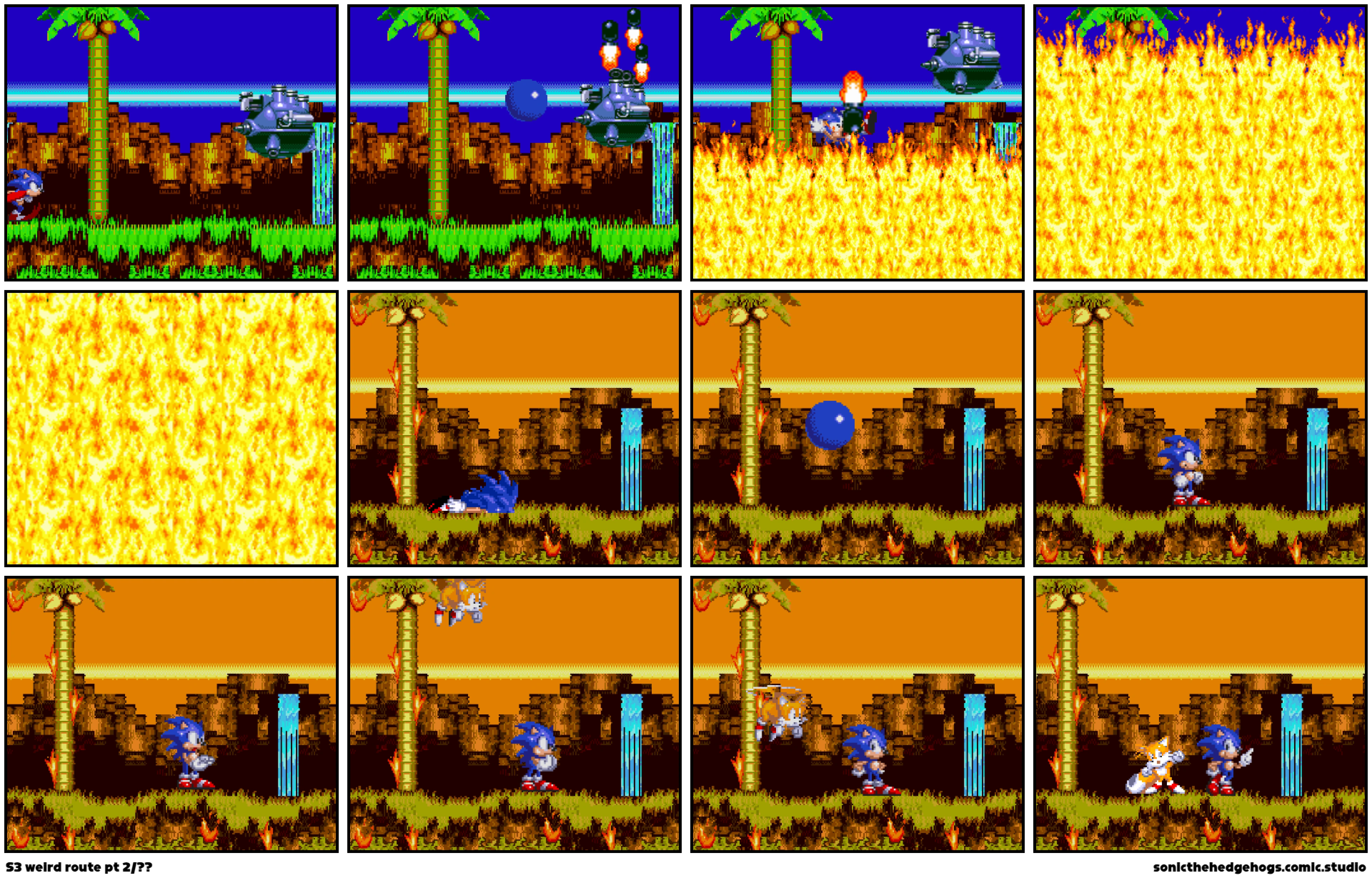 Sonic 3 Weird Route Part 2: Flames of Disaster | Fandom