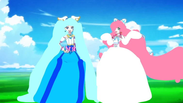 The super forms of Cure Sky and Cure Prism | Fandom