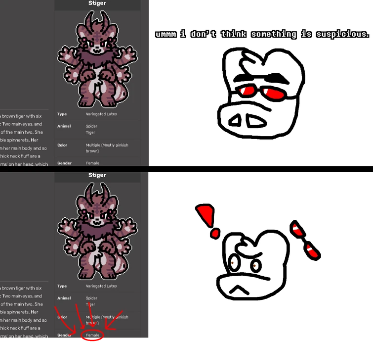 when changed (fandom) wiki sometimes isn't accurate AT ALL. | Fandom