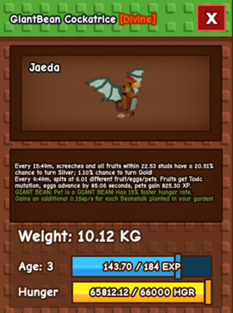 Crazy hatch / mutation luck | Fandom