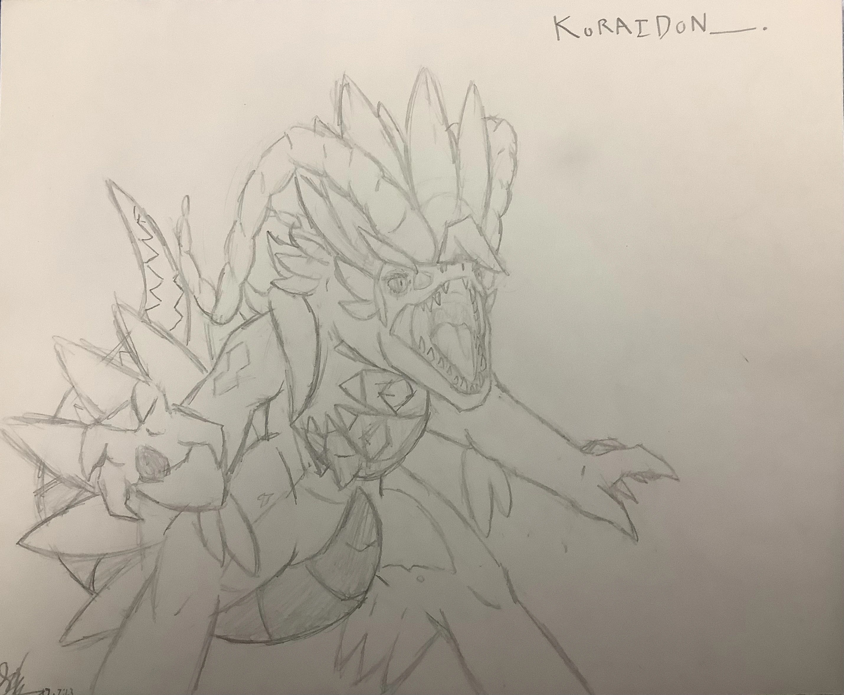 Koraidon sketch!! | Fandom