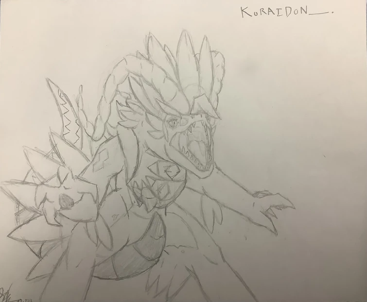 Koraidon sketch!! | Fandom