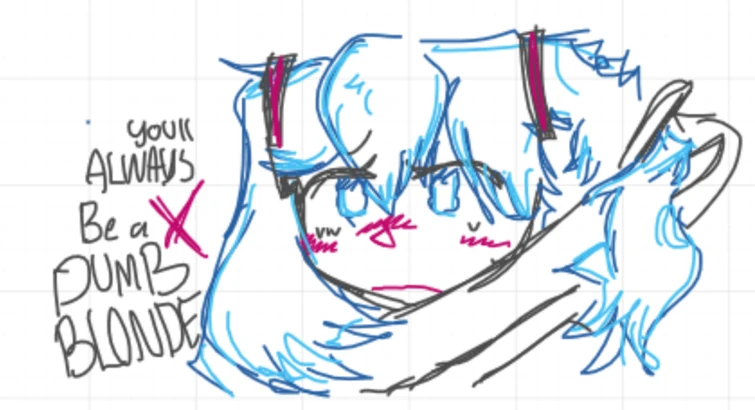 silly miku doodle | Fandom