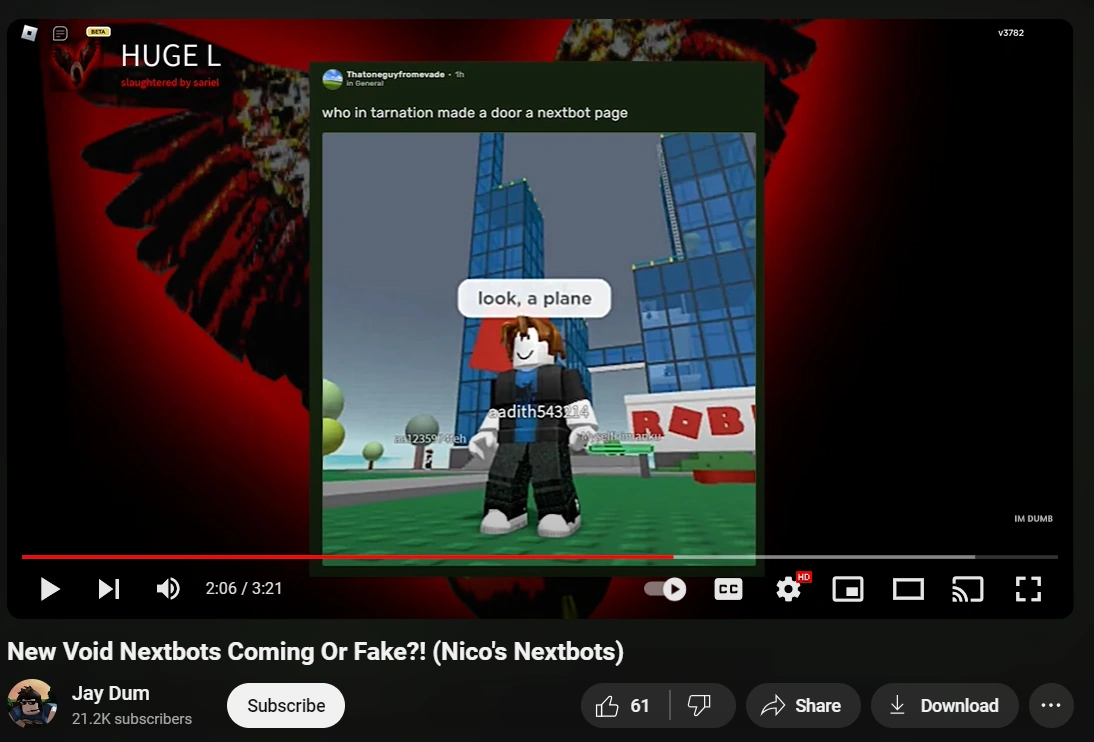 no way my post got featured in a Jay Dum video | Fandom